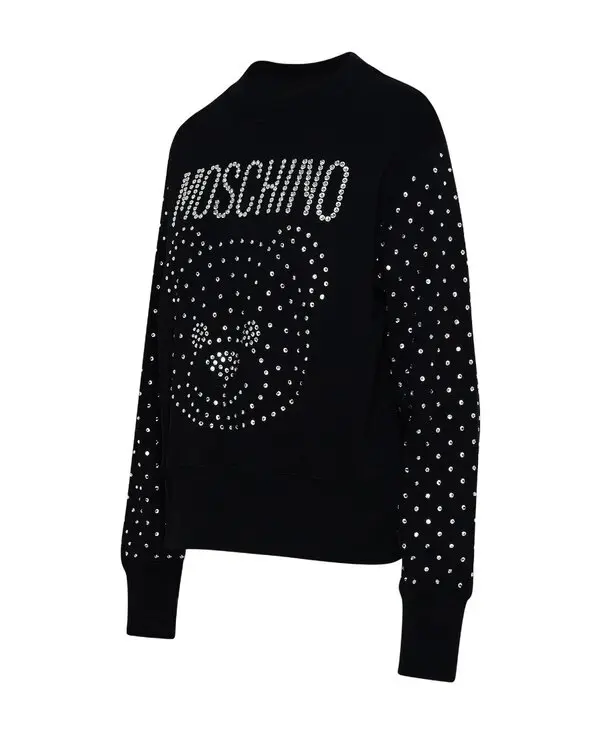 Moschino Teddy Bear Sequin Sweater