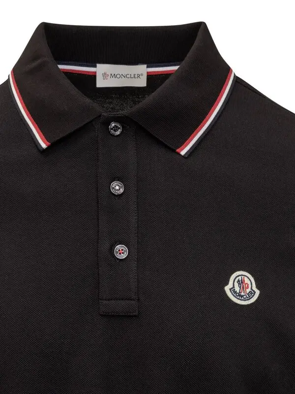 Moncler Logo Patch Polo Shirt