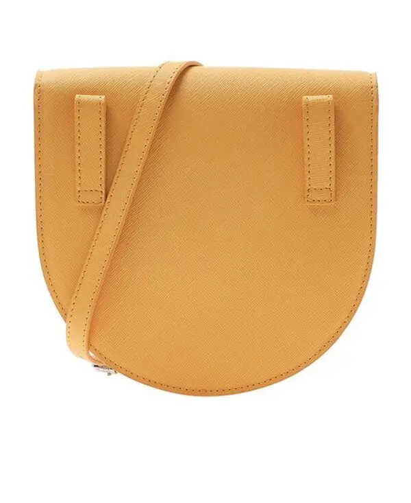 VIVIENNE WESTWOOD Flip Shoulder Bag With Logo Detail - Yellow