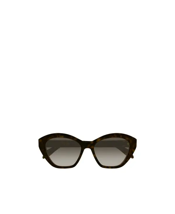 Alexander McQueen Cat Eye Frame Sunglasses - Black