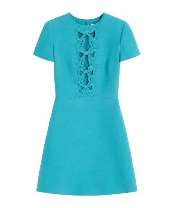 Valentino Garavani Bow Detailed Cut-out Dress