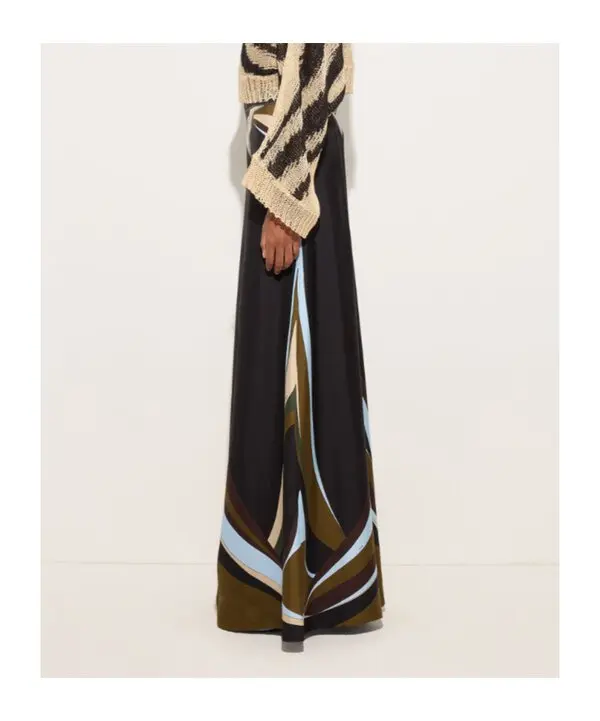 Emilio Pucci Printed Wide-leg Trousers - Green