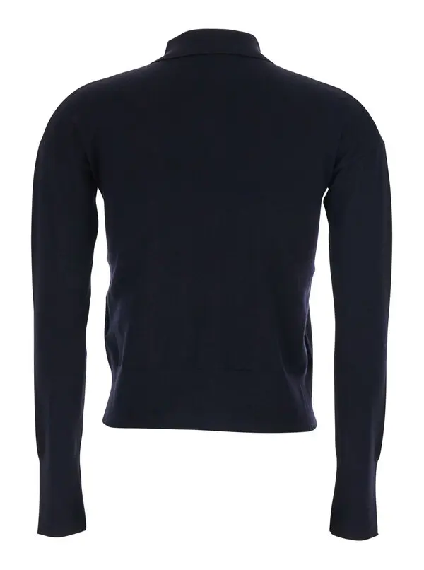 Max Mara Buttoned Collared Cardigan - Black