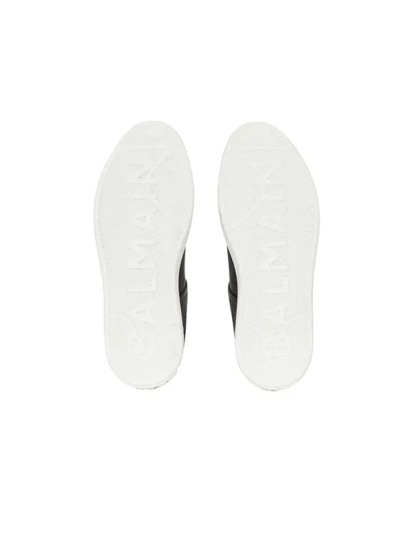 Balmain B-court Lace-up Sneakers - Black