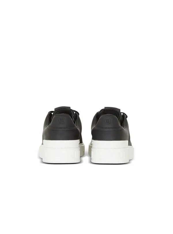 Balmain B-court Lace-up Sneakers - Black