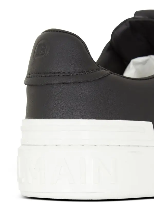 Balmain B-court Lace-up Sneakers - Black