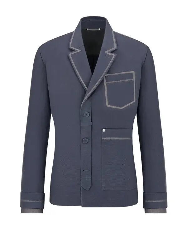 Dior Long Sleeve Belted Jacket