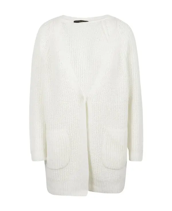 Fabiana Filippi Oversized Knitted Buttoned Cardigan
