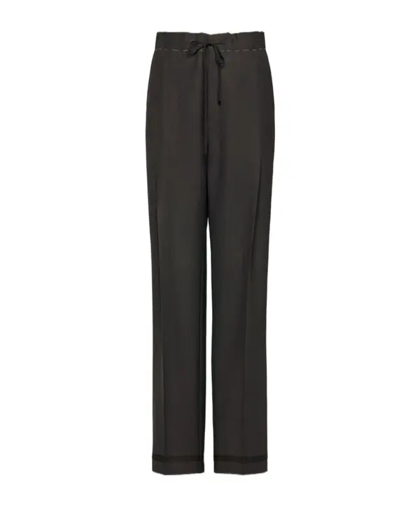 MAISON MARGIELA Mohair Trousers - Blue