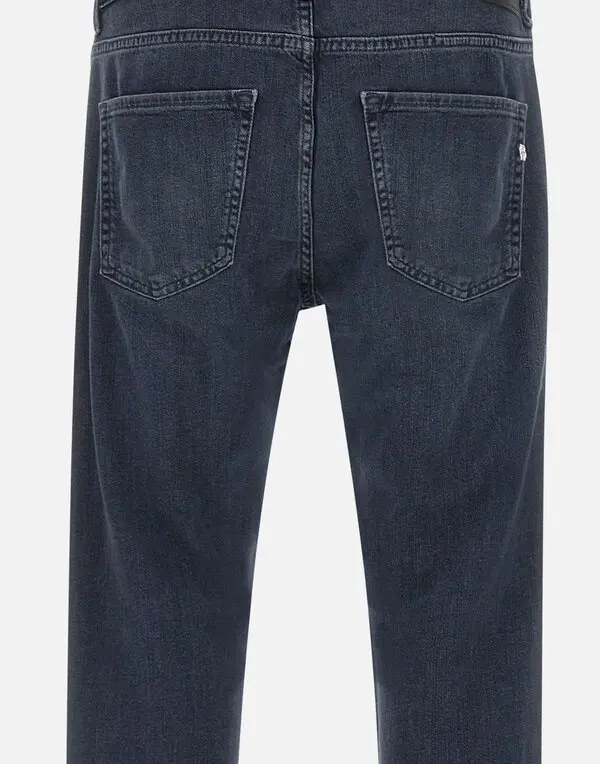 Hugo Boss Slim-fit Dark Wash Denim Jeans