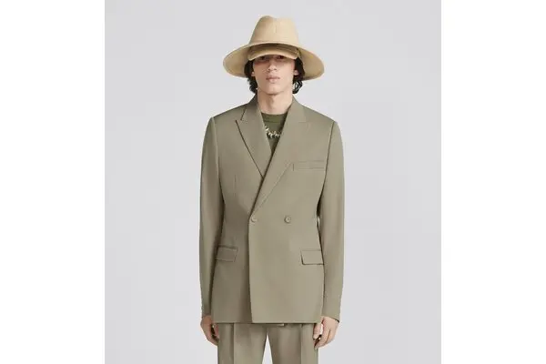 Dior Double-breasted Long-sleeved Blazer