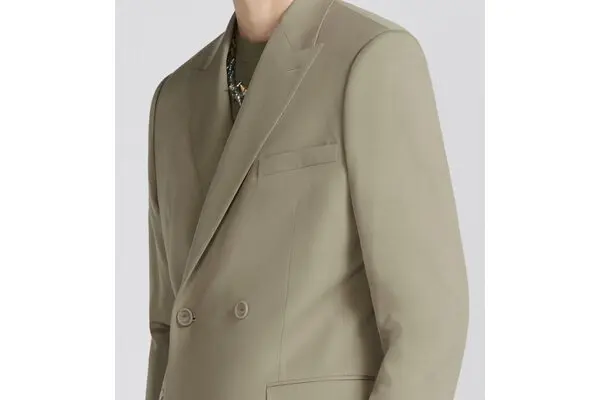 Dior Double-breasted Long-sleeved Blazer