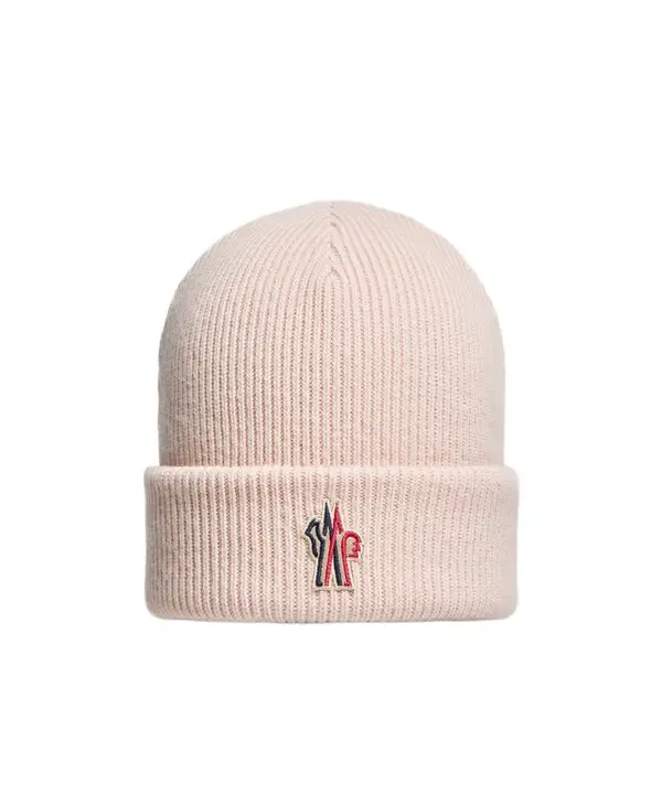 Moncler Wool Beanie - Light Pink