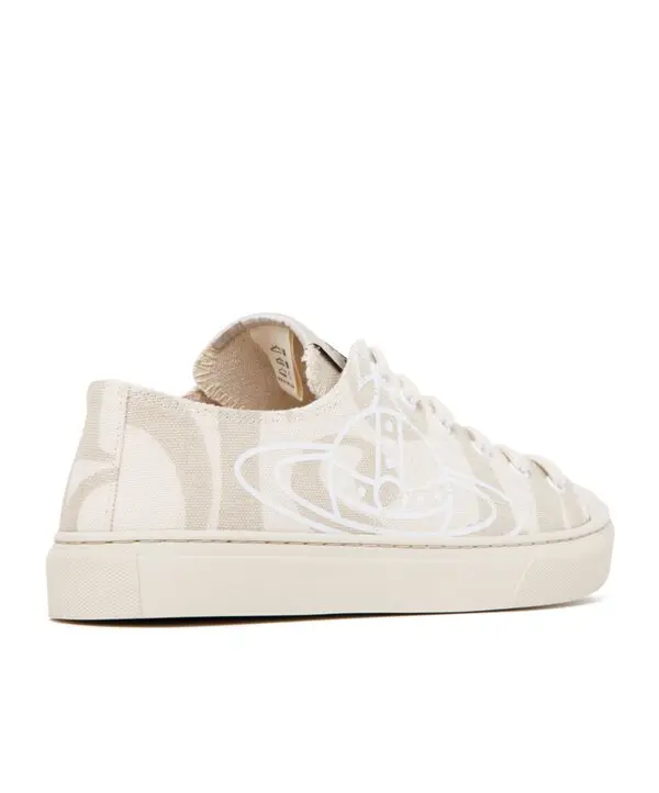 VIVIENNE WESTWOOD Orb-print Canvas Sneakers