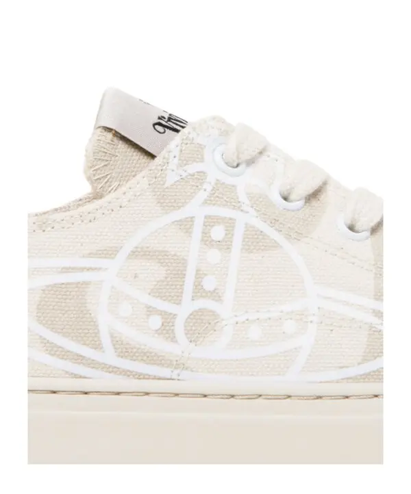 VIVIENNE WESTWOOD Orb-print Canvas Sneakers