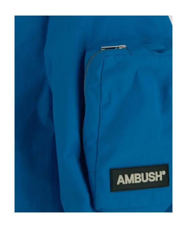 AMBUSH Cotton Pocket S/s Shirt Blithe Black