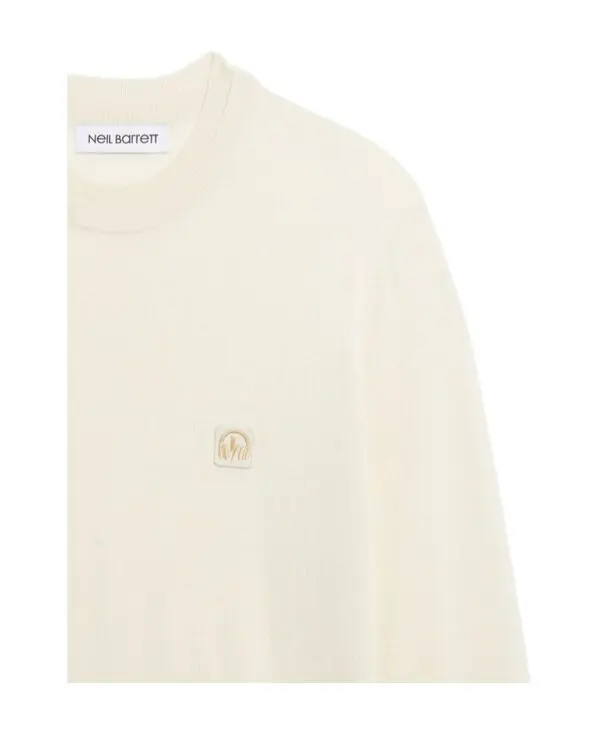 Neil Barrett Music Bolt Logo-patch Jumper
