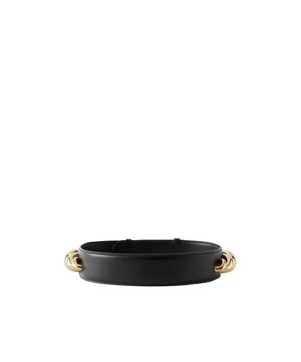 Alaïa Torsion Embellished Belt - Black