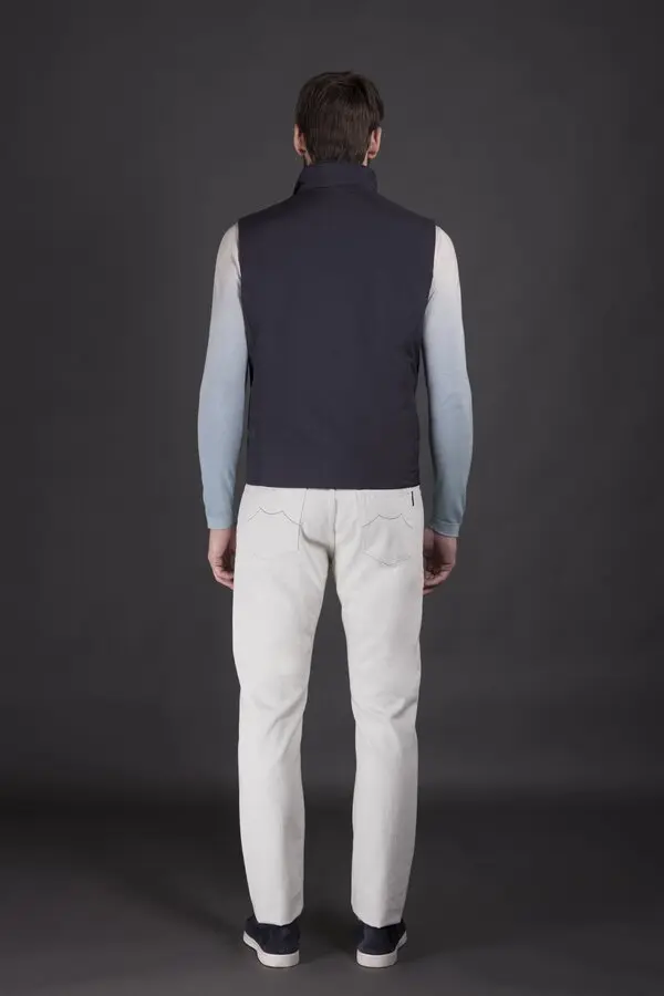 MOORER Zip-up Padded Gilet