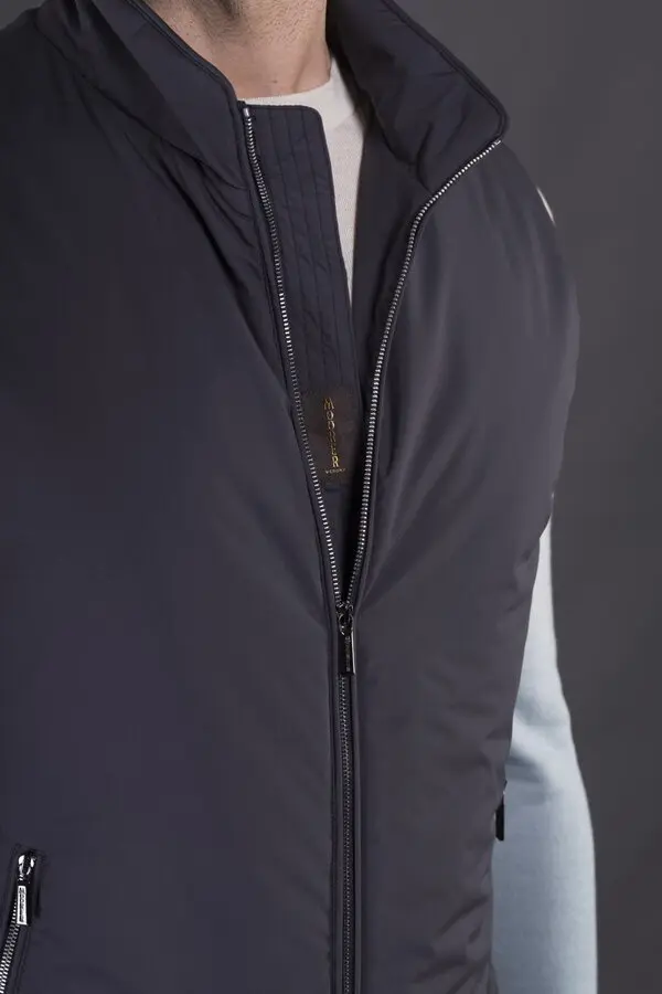 MOORER Zip-up Padded Gilet