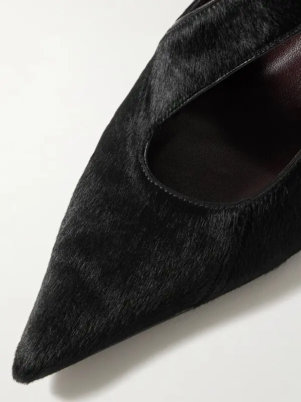 Khaite Pointed-toe High Heels With Ankle Strap