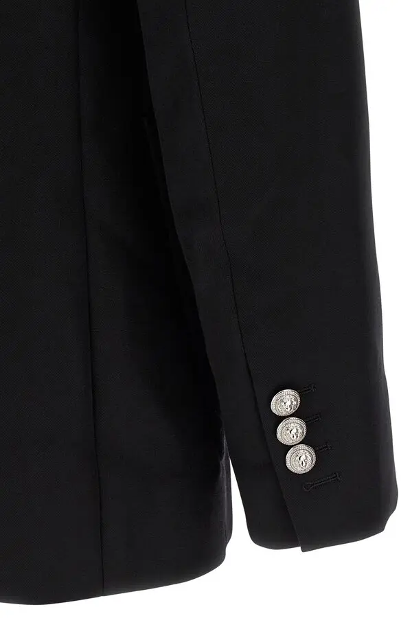 Balmain Double Breasted Long Sleeved Blazer