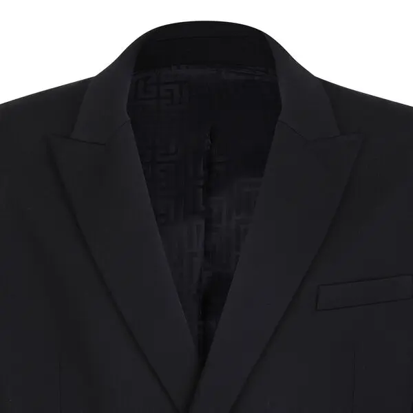 Balmain Double Breasted Long Sleeved Blazer