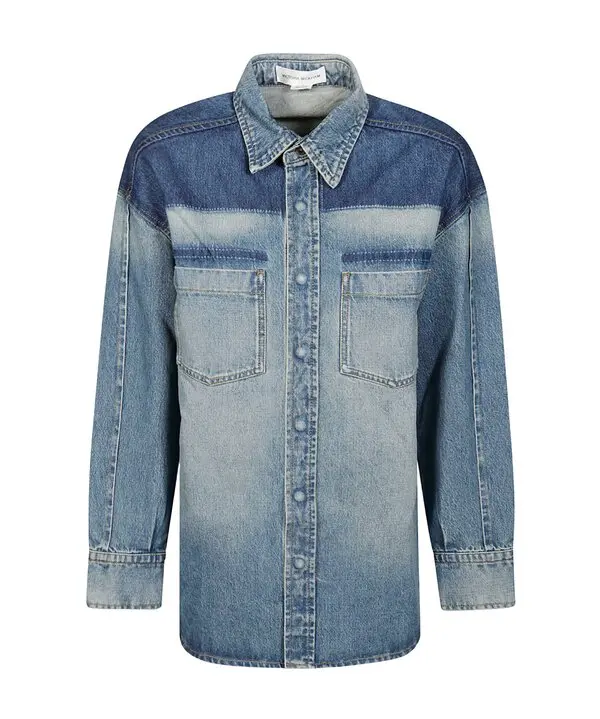Victoria Beckham Classic Collar Denim Shirt