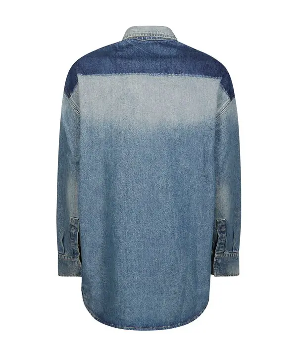 Victoria Beckham Classic Collar Denim Shirt