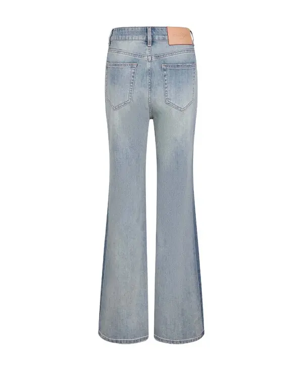 LIUREGALI Side Slit Jeans