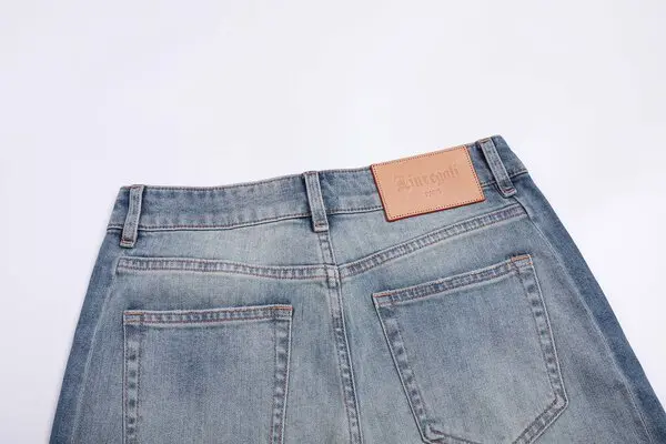 LIUREGALI Side Slit Jeans