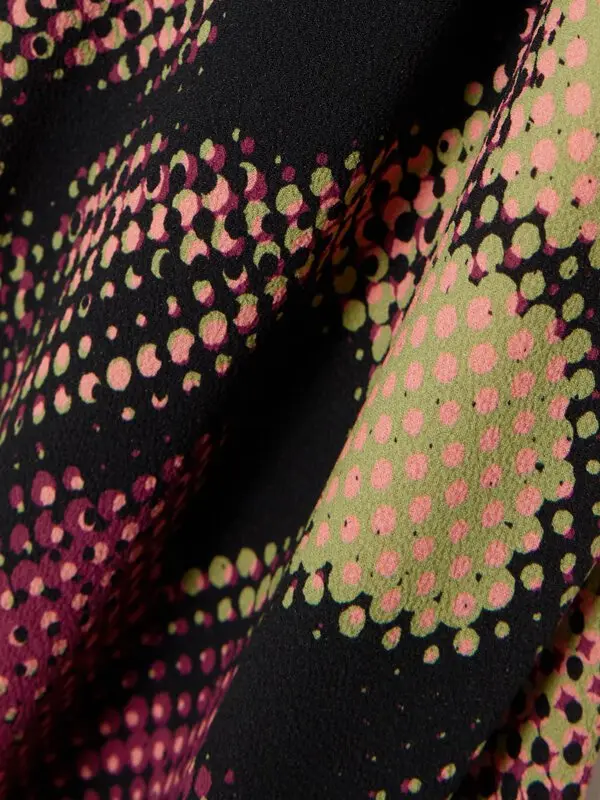 Dries Van Noten Floral-print Crepe Maxi Skirt