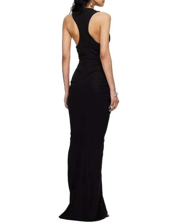 Christopher Esber Vivenda Drape Front Maxi Dress