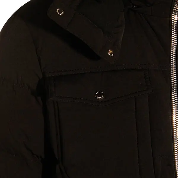 MOORER Hooded Jacket With Flap Pockets