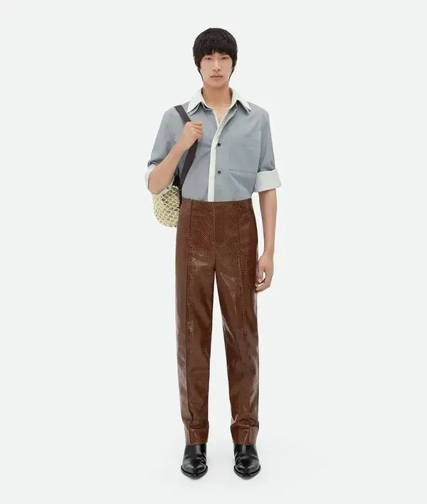 Bottega Veneta Double Layer Long-sleeved Shirt
