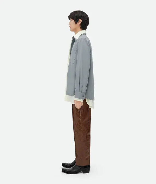 Bottega Veneta Double Layer Long-sleeved Shirt