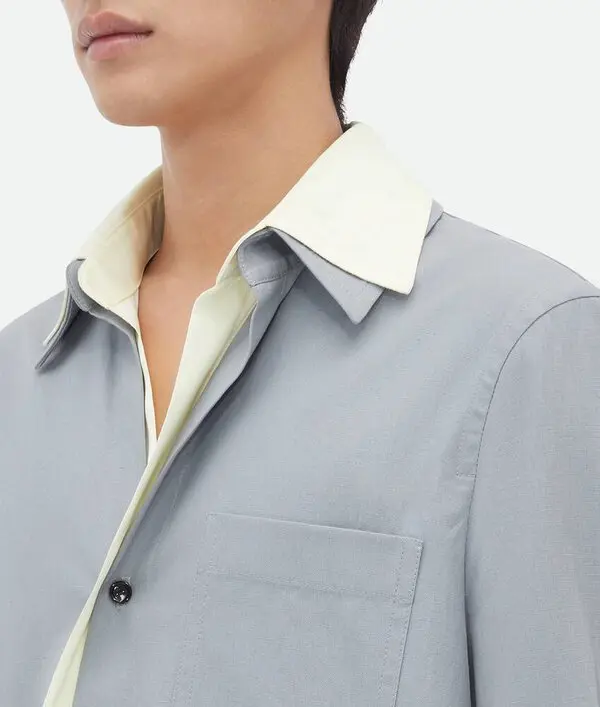 Bottega Veneta Double Layer Long-sleeved Shirt
