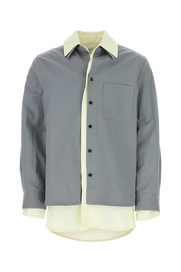 Bottega Veneta Double Layer Long-sleeved Shirt