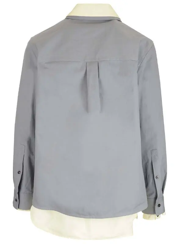 Bottega Veneta Double Layer Long-sleeved Shirt