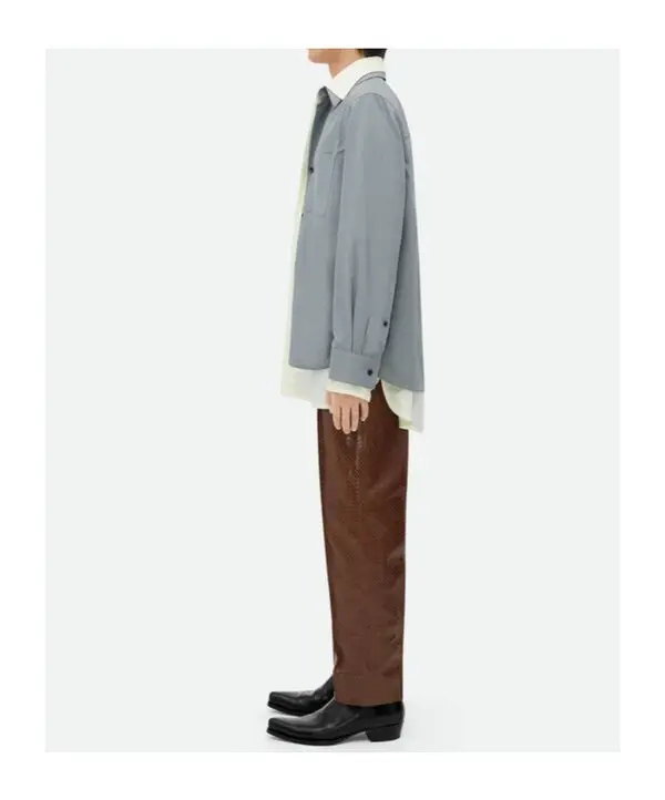 Bottega Veneta Double Layer Long-sleeved Shirt