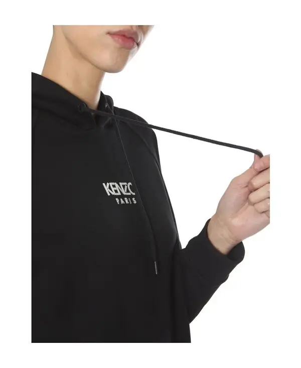 Kenzo Logo Print Casual Hoodie