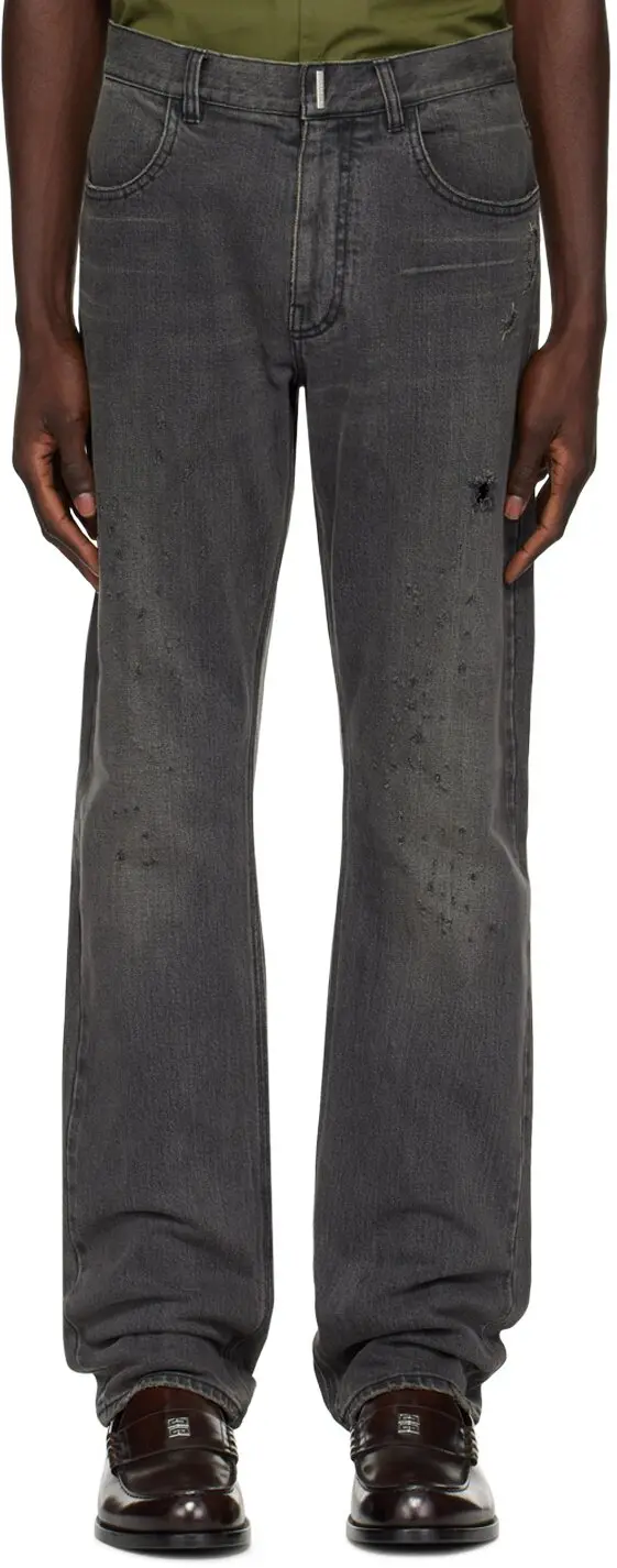Givenchy Distressed Denim Jeans