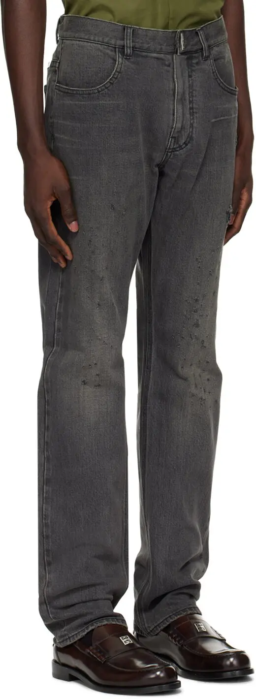 Givenchy Distressed Denim Jeans