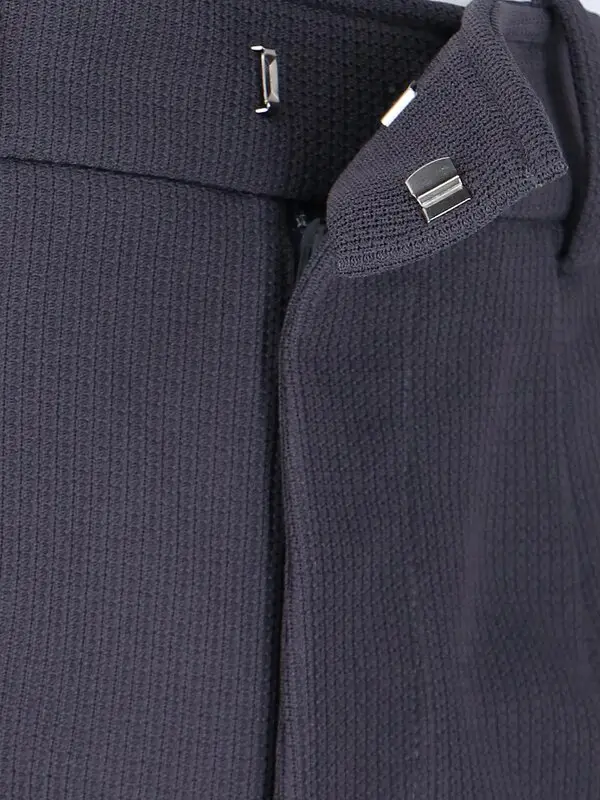 Dior Cropped Shorts With Embroidered Logo