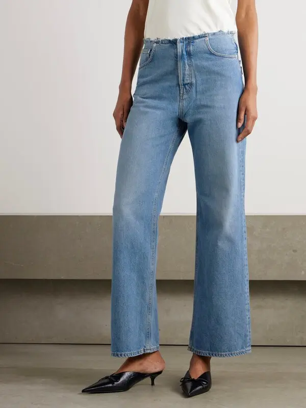 HAIKURE Distressed Boyfriend Jeans