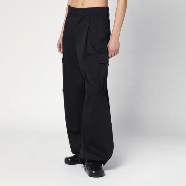 Loewe Cotton And Silk Cargo Trousers