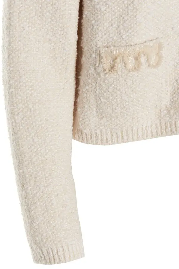LANVIN Embellished Button-up Cardigan