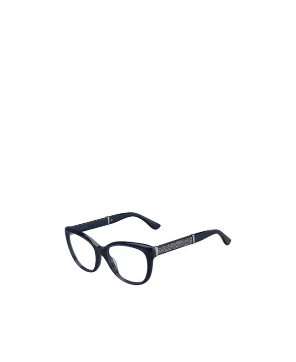 JIMMY CHOO Cat Eye Frame Eyeglasses - Black