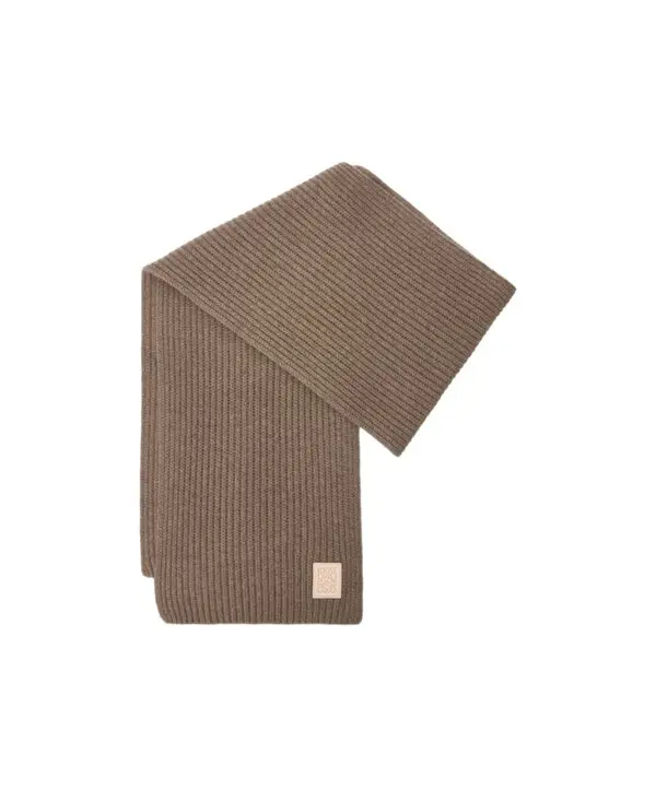 Loewe Scarf In Cashmere - Beige