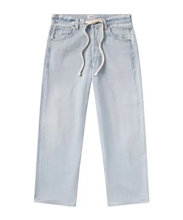 Citizens Of Humanity Wide-leg Jeans With Drawstring Waist - Blue